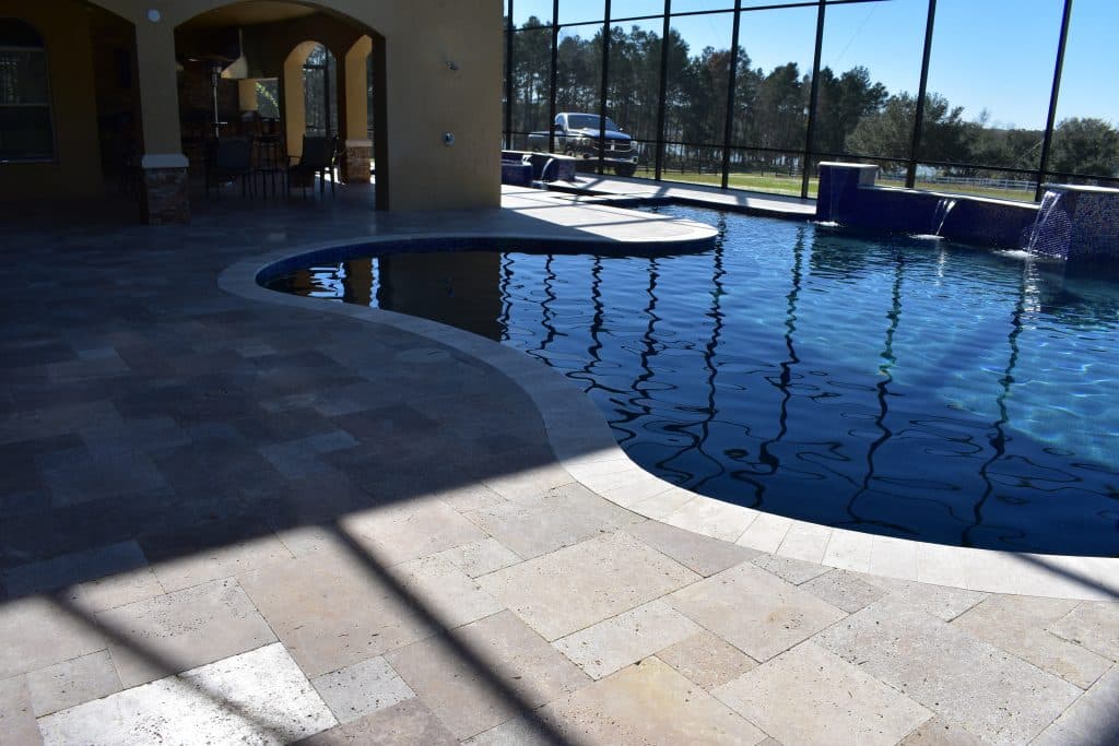 Buy TRAVERTINE NOCHE PAVER TUMBLED - Pyramids Tiles And Stone